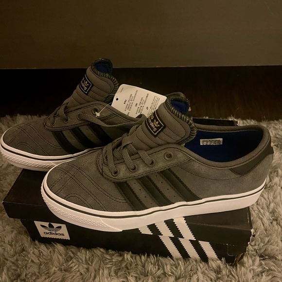 adidas Originals | Shoes | Adidas Adease Premiere Gray Black Stripes ...